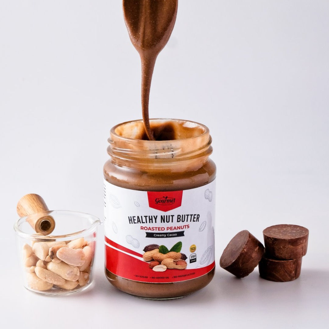 Gourmet Healthy Roasted Peanut Butter – Gourmet Healthy Nut Butter